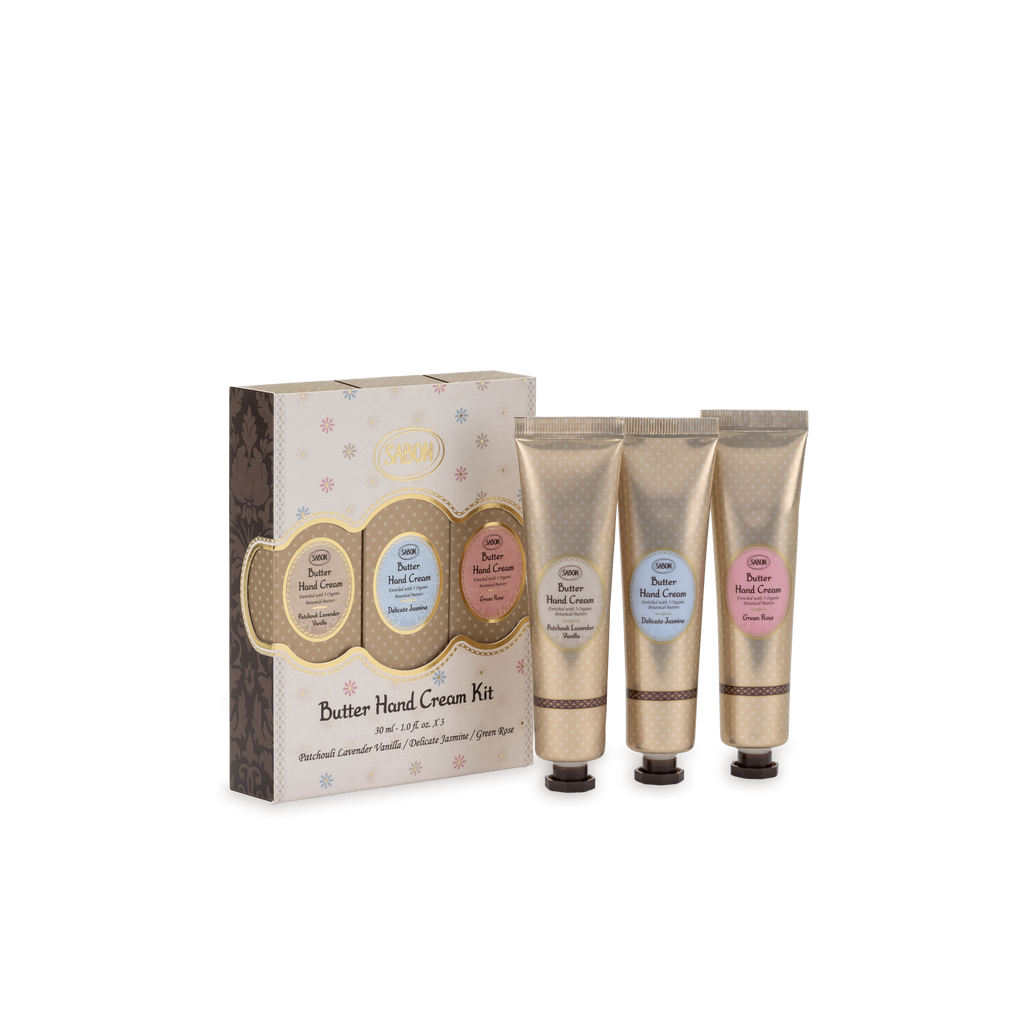 Kit Butter Hand Cream 3x30ml – SABON
