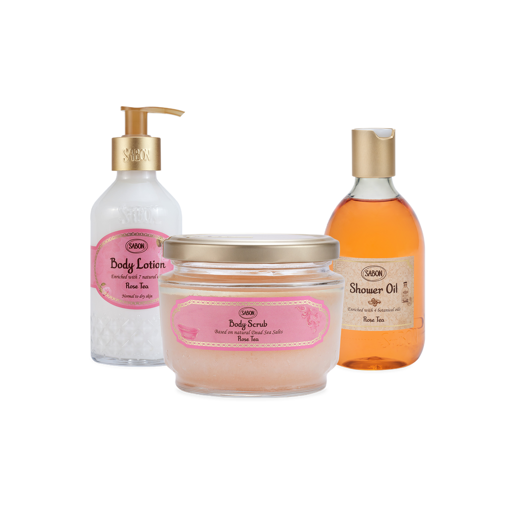 #NextGen Hydrating Body Ritual Rose Tea Gift Set – SABON