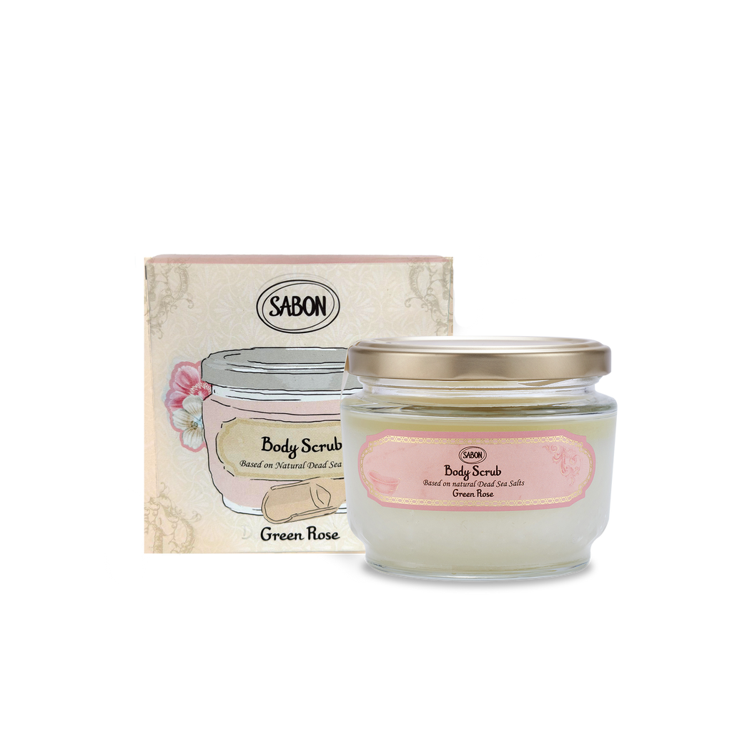 Body Scrub Green Rose 11.3oz (320g) In Box – SABON