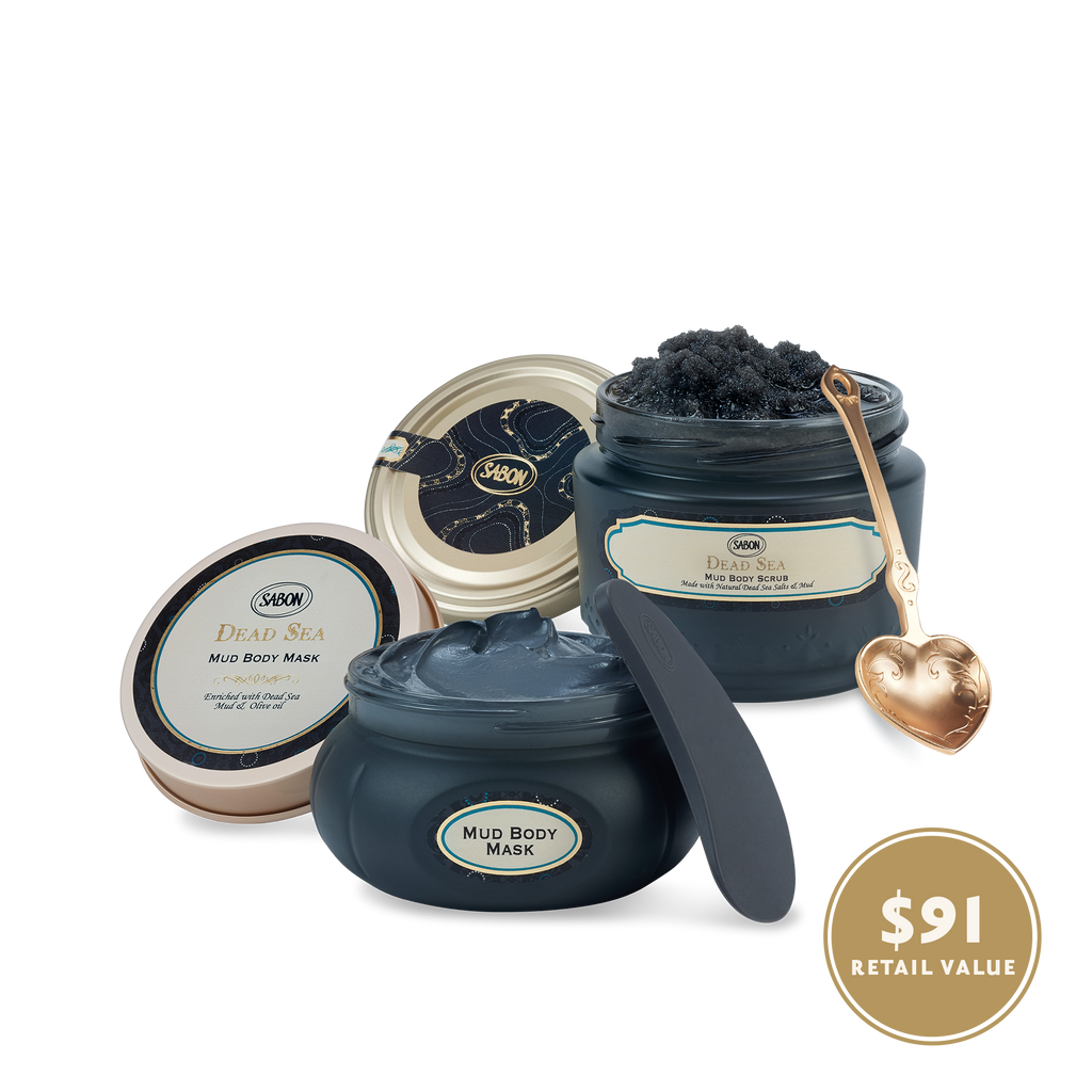 Dead Sea Body Mask & Scrub Duo Gift Set – SABON