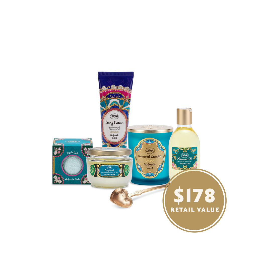 Sabon Majestic Gala Kit ? Green Rose Collection – SABON