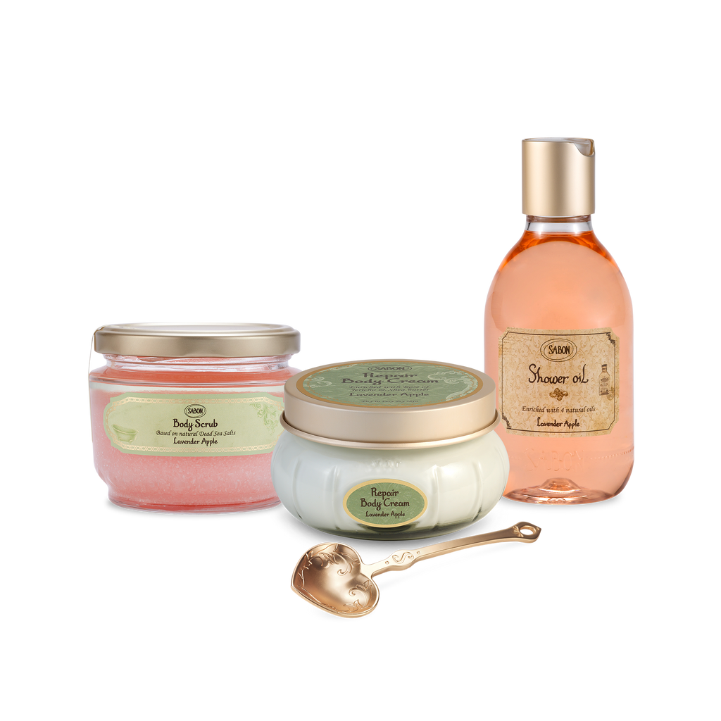 Nourishing Body Ritual Lavender Apple Gift Set – SABON